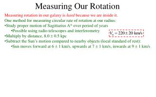 PPT - Measuring Our Rotation PowerPoint Presentation, free download ...