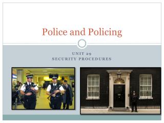 PPT - Police and Policing PowerPoint Presentation, free download - ID ...