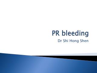 PPT - Stop That Bleeding PowerPoint Presentation - ID:2590915