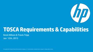 PPT - TOSCA Requirements & Capabilities PowerPoint Presentation, free ...