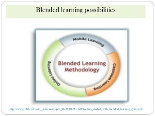 PPT - Blended learning possibilities PowerPoint Presentation, free ...