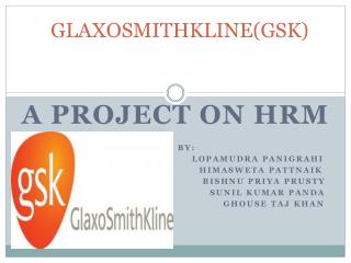 PPT - GLAXOSMITHKLINE(GSK) PowerPoint Presentation, free download - ID ...