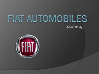 PPT - FIAT Automobiles PowerPoint Presentation, free download - ID:1610306