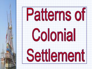 PPT - Settlement Patterns PowerPoint Presentation - ID:1985545