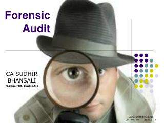 PPT - Forensic Audit PowerPoint Presentation, free download - ID:1654570