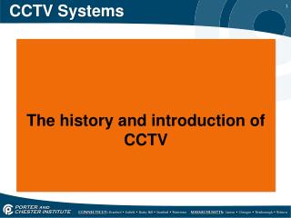 PPT - CCTV Systems PowerPoint Presentation, free download - ID:1673945