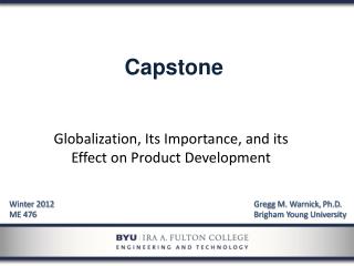 PPT - Capstone PowerPoint Presentation, free download - ID:1683433