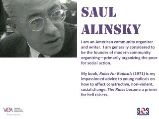 PPT - Saul Alinsky PowerPoint Presentation, free download - ID:1683513