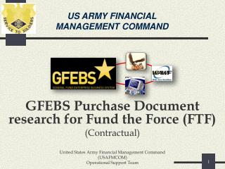 PPT - U.S. Army GFEBS Line of Accounting United States Army Financial ...