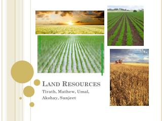 PPT - Land Resources PowerPoint Presentation, free download - ID:1693754
