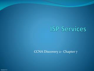 PPT - ISP Services PowerPoint Presentation, free download - ID:1694895