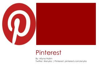 PPT - Pinterest PowerPoint Presentation, free download - ID:1696485