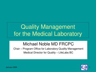 PPT - Laboratory Quality Control PowerPoint Presentation - ID:2424325
