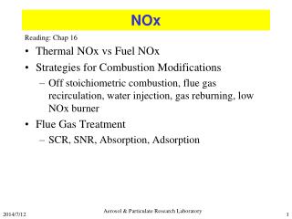 PPT - NOx PowerPoint Presentation, free download - ID:1703628