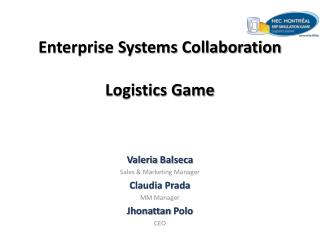 PPT - Joint Logistics Enterprise ( JLEnt ) Joint Logistics Environment ...