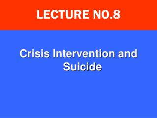 PPT - Unit 5: ABC Model of Crisis Intervention PowerPoint Presentation ...