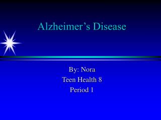 PPT - Alzheimer’s Disease PowerPoint Presentation, free download - ID ...