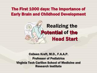 PPT - The First 1000 days: The Importance of Early Brain and Childhood Development PowerPoint ...
