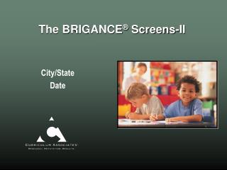 PPT - The BRIGANCE ® Screens-II PowerPoint Presentation, free download ...