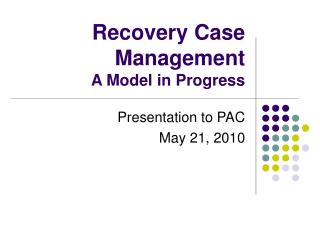 Intensive case management model PowerPoint (PPT) Presentations ...