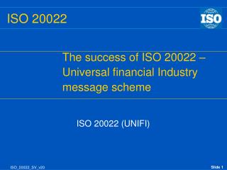 Iso 20022 message types PowerPoint (PPT) Presentations, Iso 20022 ...