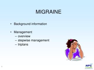PPT - MIGRAINE PowerPoint Presentation, free download - ID:1777830