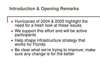 PPT - Introduction & Opening Remarks PowerPoint Presentation, free ...