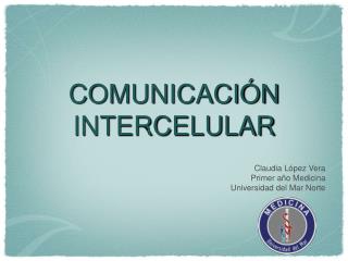 Ppt Comunicación Intercelular Powerpoint Presentation Free Download
