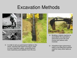 PPT - Excavation Methods PowerPoint Presentation, free download - ID ...