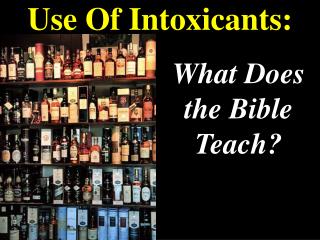 PPT - Use Of Intoxicants: PowerPoint Presentation, free download - ID ...