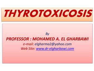 PPT - THYROTOXICOSIS PowerPoint Presentation, free download - ID:1841144