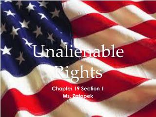 PPT - Unalienable Rights PowerPoint Presentation, free download - ID ...