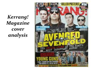 PPT - Kerrang! Magazine cover analysis PowerPoint Presentation, free download - ID:1850045