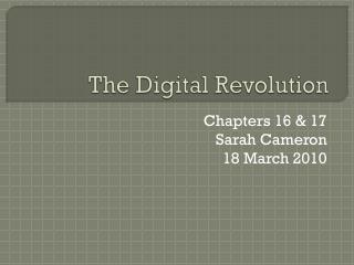 PPT - The Digital Revolution PowerPoint Presentation, free download ...