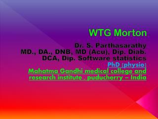 PPT - WTG Morton PowerPoint Presentation, free download - ID:1873284