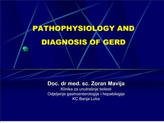 PPT - PATHOPHYSIOLOGY AND DIAGNOSIS OF GERD PowerPoint Presentation ...