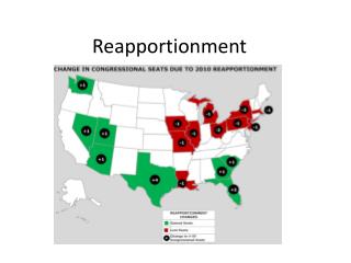 PPT - Reapportionment PowerPoint Presentation, free download - ID:1885719