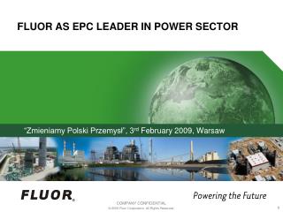 PPT - FLUOR AS EPC LEADER IN POWER SECTOR PowerPoint Presentation, free ...
