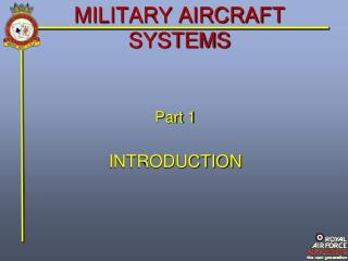 PPT - MILITARY AIRCRAFT SYSTEMS PowerPoint Presentation, free download ...