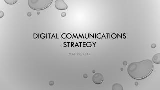 PPT - Digital Communications Strategy PowerPoint Presentation, free ...