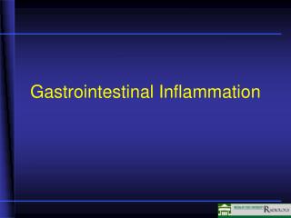 PPT - Gastrointestinal Inflammation PowerPoint Presentation, free ...