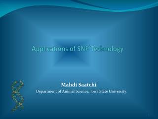 PPT - Applications of SNP Technology PowerPoint Presentation, free download - ID:1917288