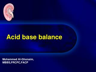 PPT - Acid base balance PowerPoint Presentation, free download - ID:1961651
