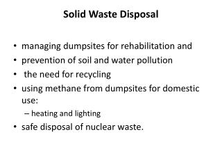 PPT - Solid Waste Disposal PowerPoint Presentation, free download - ID ...