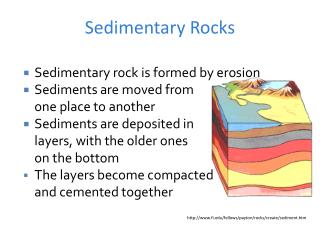 PPT - Sediments and Sedimentary Rocks PowerPoint Presentation - ID:1908863