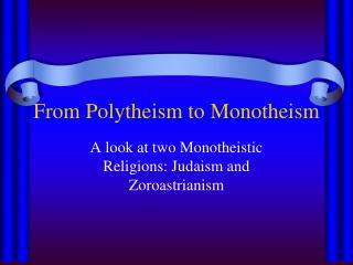 PPT - Polytheism PowerPoint Presentation - ID:3569294
