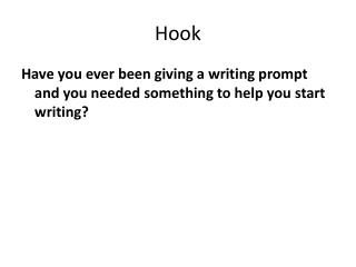 PPT - Hook PowerPoint Presentation, free download - ID:2010015
