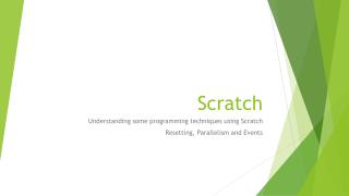 PPT - Scratch PowerPoint Presentation, free download - ID:2018241