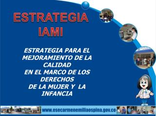 PPT - ESTRATEGIA IAMI PowerPoint Presentation, free download - ID:2044174