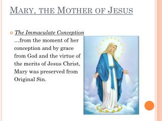 PPT - Mary , the Mother of Jesus PowerPoint Presentation, free download ...